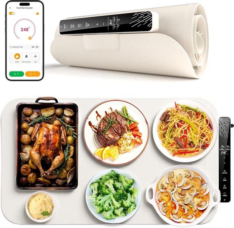 248x15 Food Warming Mat With App And Button Control Fast Heating