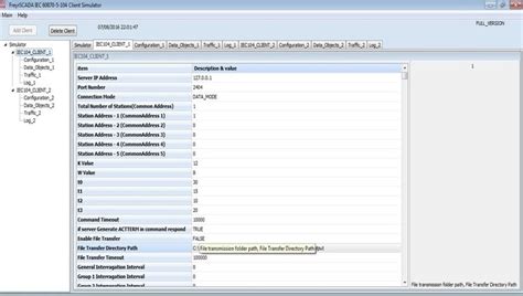 Iec 60870 5 104 Protocol Client Master Simulator Test Tool Scada