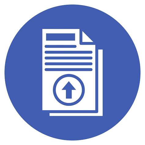 Premium Vector Upload File Vector Illustration