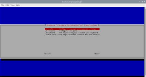 Configuration Raspberry Pi Documentation