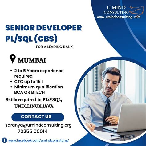 Seniordeveloper Plsqldeveloper Bankingit Cbsdeveloper Techjobs