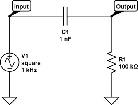 High Pass Filter RC Differentiator Giving A Higher Output Amplitude Than Input Amplitude
