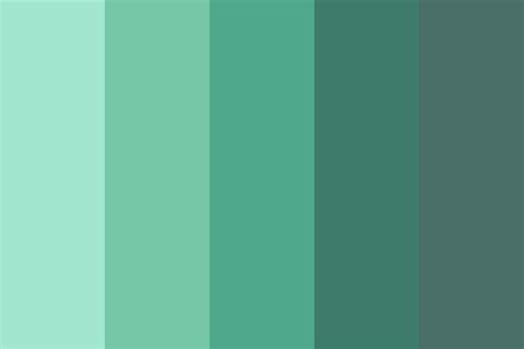 The Seaweed In The Ocean Color Palette