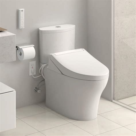 Toto Sw308401 Washlet C5 Electronic Bidet Toilet Seat With Premist And