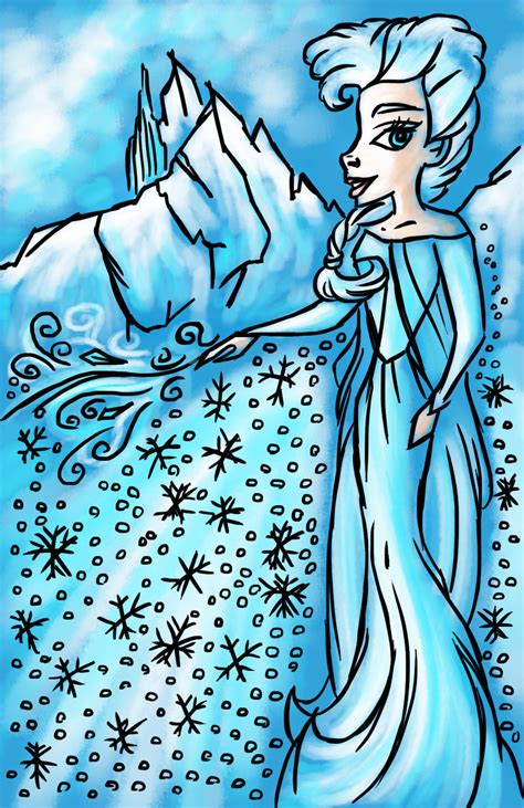 Elsa Elsa The Snow Queen Fan Art Fanpop