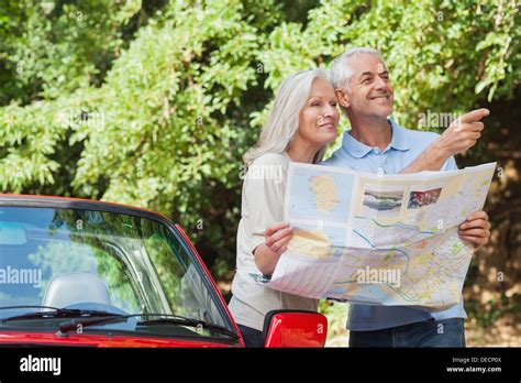 Man Looking Map Direction Hi Res Stock Photography And Images Alamy