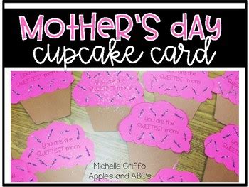 Mothers Day Craft Cupcake Card T Activities Ideas Mothers Day