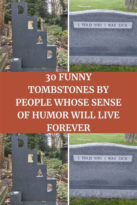 30 Funny Tombstones By People With An Undying Humor Artofit
