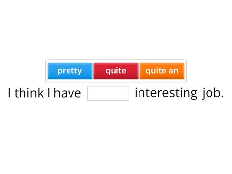 Modifiers Complete The Sentence