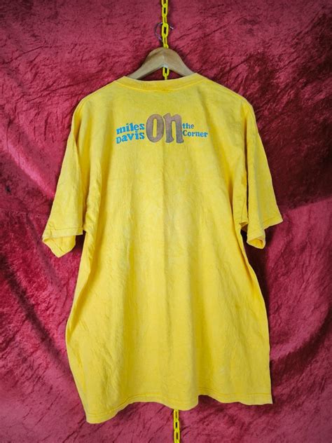 Vintage American Jazz Miles Davis On The Corner Tee Gem