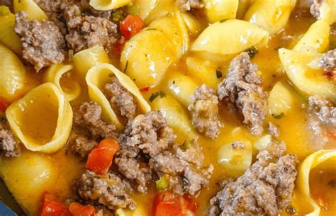 Pasta Shells With Ground Beef Easy Recipes Life