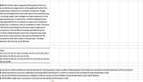 Solved C Do You Think That The Assumption Needed In Order