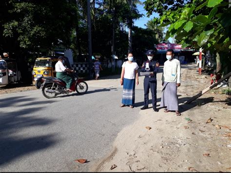 ငွေဆောင်မြို့တွင် ကိုဗစ် ၁၉ရောဂါကာကွယ်ရေး အသိပညာပေးနှိုးဆော် Information And Public Relations