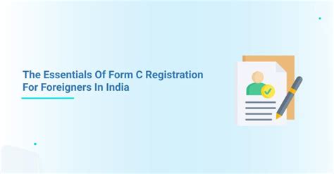 Devayani Anil On Linkedin The Essentials Of Form C Registration For