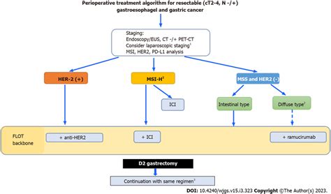 Perioperative Algorithm For Resectable Gastric Cancer 1 Strongly