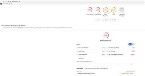 Add Performance Benchmark Tests Issue Plotly Dash GitHub