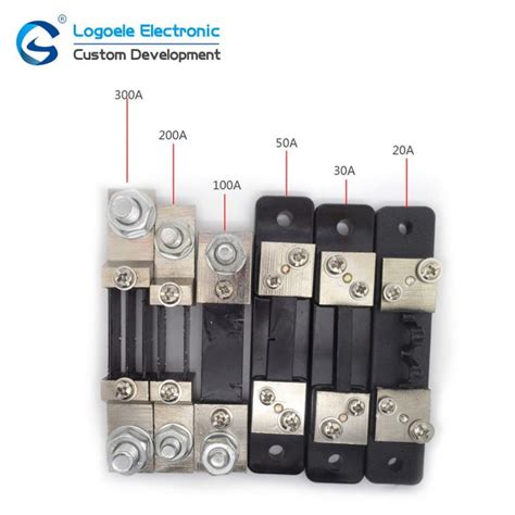 Dc Current Detection Sensor Shunt Module Relay Output