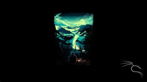 Kali Linux Dark Wallpapers Wallpaper Cave