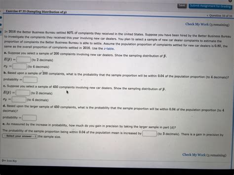 Solved Save Submit Assignment For Grading Exercise 0735