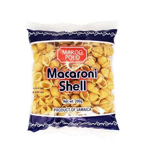 Marco Polo Macaroni Shells 200g Master Mac Food