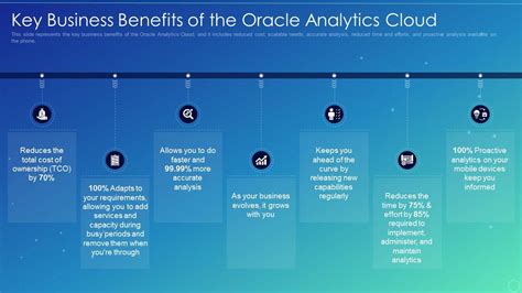 Oracle Analytics Cloud It Key Business Benefits Of The Oracle Analytics