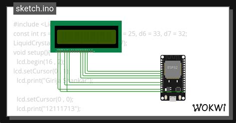 Lcd Wokwi Esp32 Stm32 Arduino Simulator Lcd Wokwi Esp32 Stm32 Arduino Simulator
