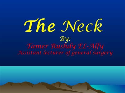 Neck Swelling Pptx