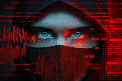Close Up Hacker In Mask Stock Illustration Illustration Of Dark Close Up Hacker In Mask Stock Illustration Illustration Of Dark