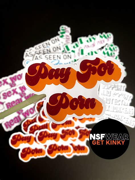 Sexwork Glossy Sticker Pack Only Fans Sex Work Cam Girl Etsy