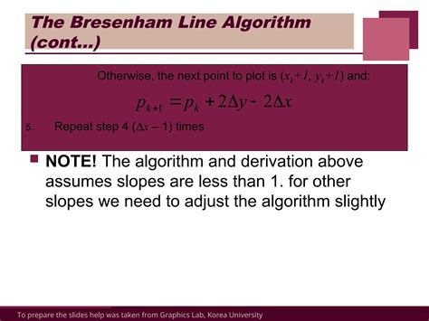 02 Raster Topic In Computer Graphicsppt
