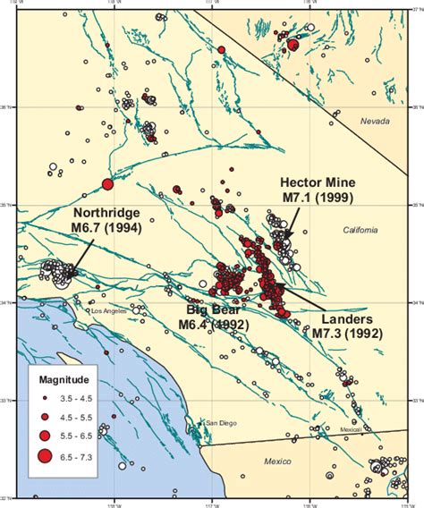 Color Online Aftershock Identification For Landers Earthquake June