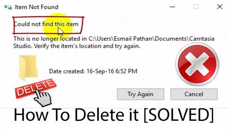 How To Delete A Folder Or File That Wont Delete Bangla Tutorial Youtube