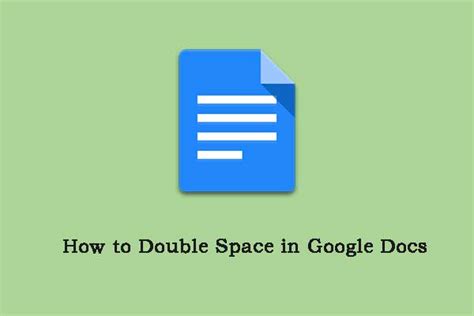 How To Double Space In Google Docs On Windows Phone