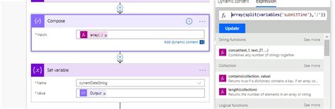 Solved I Cant Set Values To An Array Variable Power Platform Community