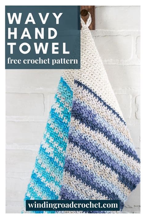 Crochet Hand Towel A Useful Crochet Pattern For Your Home Winding