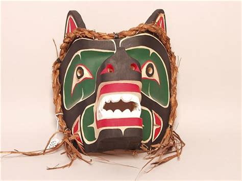 Northwest Coast Native Indian Bear Mask