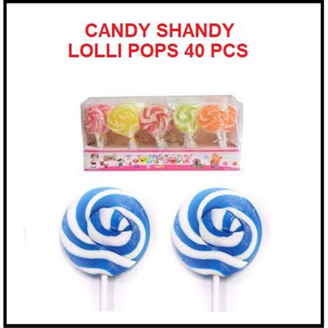 Candy Shandy Lolli Pops 40 Pcs In Box Daraz Pk