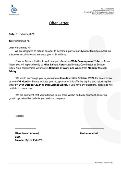 muhammad ali on linkedin starting my internship at encoderbytes pvt ltd to learn and grow in web…