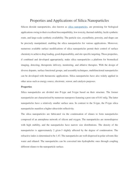 Ppt Nanoparticles Applications Powerpoint Presentation Free Download Id11809357