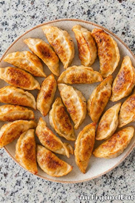 Air Fryer Crispy Pot Stickers Ready In 10 Minutes