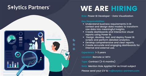 Solytics Partners On Linkedin Powerbi Hiring Hr Jobs Jobsearch Recruitment