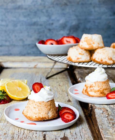 Mini Gluten Free Angel Food Cakes