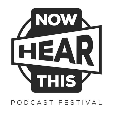 Npr Joins Now Hear This Podcast Festival Npr