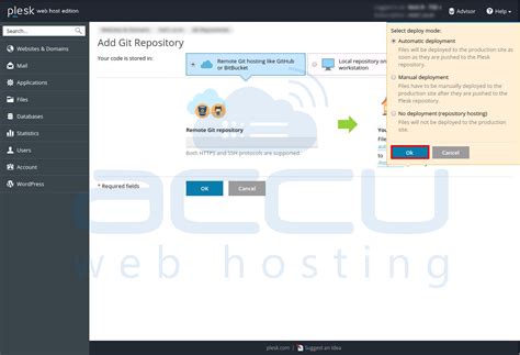 How To Set Up A Git Repository With Plesk Accuwebhosting