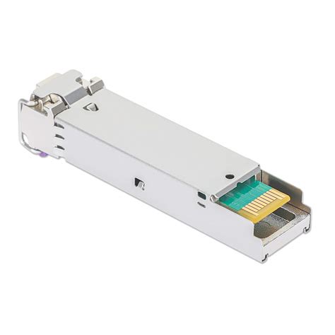 Gbe Fiber Wdm Bi Directional Sfp Optical Transceiver Module Intellinet Europe