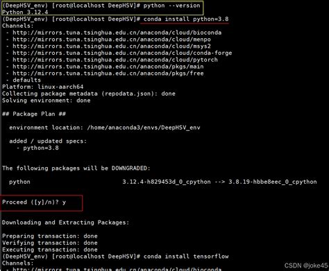 【安装tensorflow报错已解决】libmambaunsatisfiableerror encountered problems