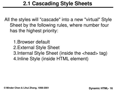 PPT Dynamic HTML PowerPoint Presentation Free Download ID