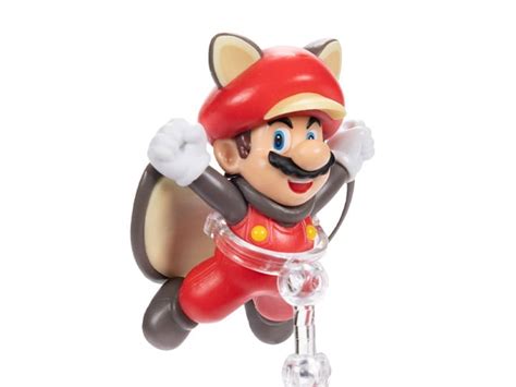 World Of Nintendo 2 50 Flying Squirrel Mario Limited Articulation Figure