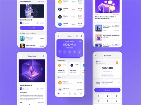 Cryptokit Crypto Currency App Ui Kit By Design Monks For Design Monks