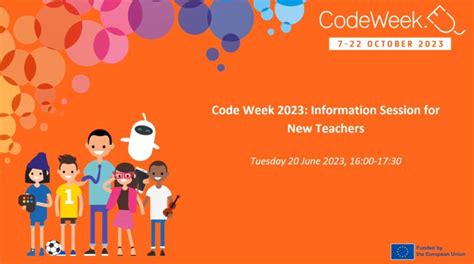Eu Code Week On Linkedin Eu Code Week 2023 New Teachers Learn The